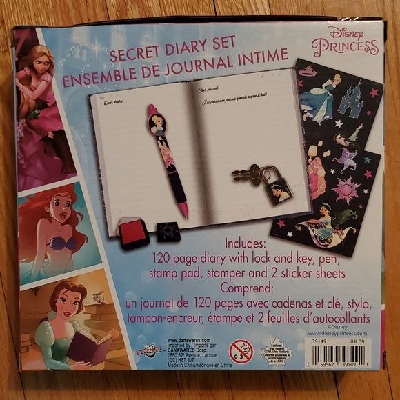 Disney | Toys | Disney Princess Secret Diary Set | Poshmark